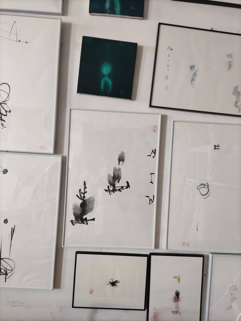 A thorough understanding of life Painting by Min Zou | Saatchi Art