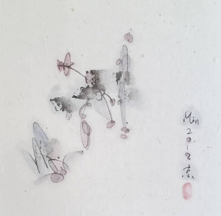 Elegant Painting by Min Zou | Saatchi Art