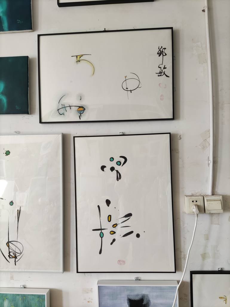 An Open-Minded Life Painting by Min Zou | Saatchi Art