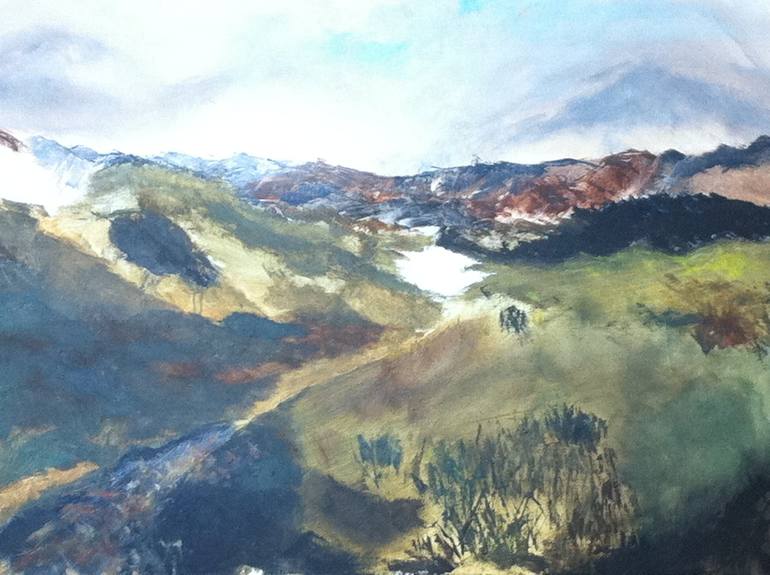 my lakedistrict Painting by ajmal akram | Saatchi Art