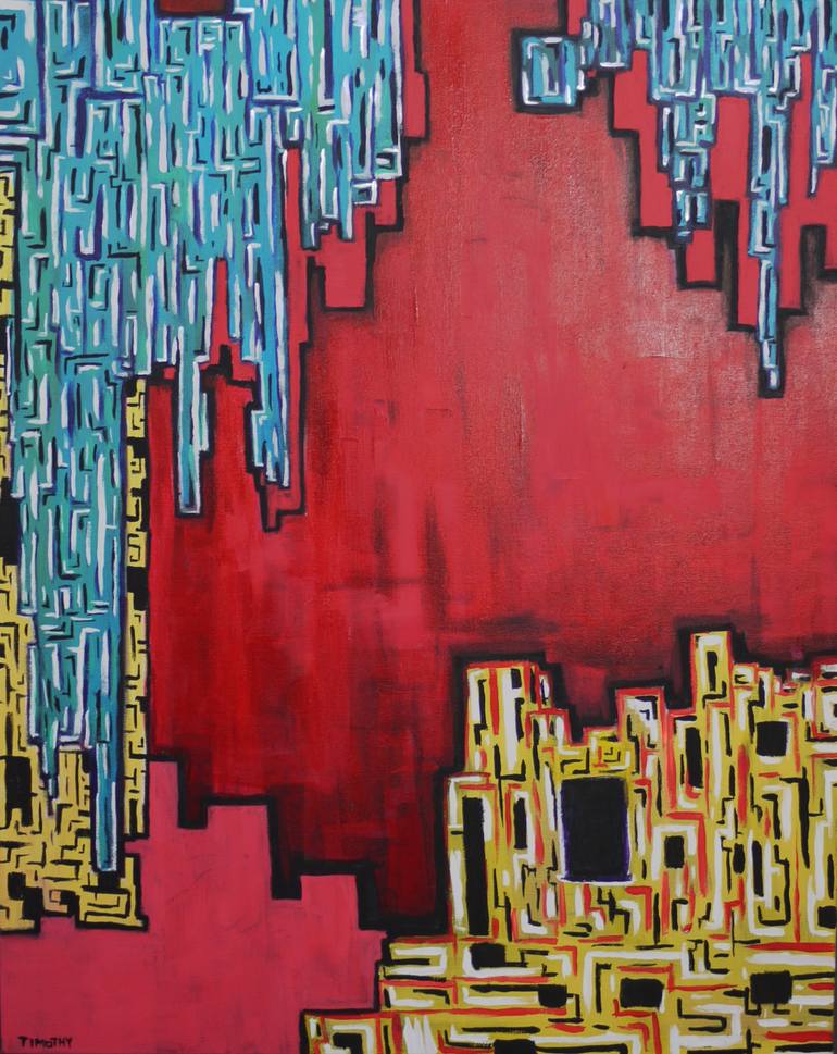 Untitled Painting by Timothy M | Saatchi Art