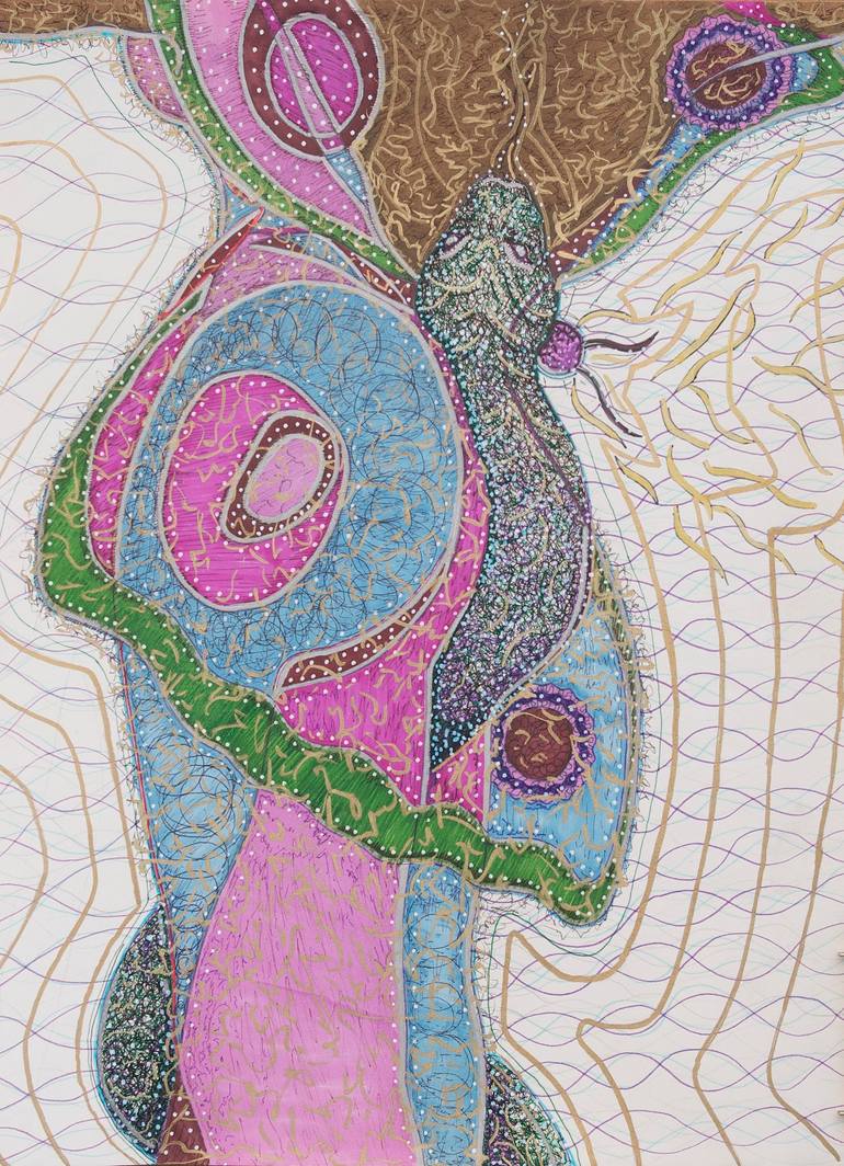 Temptation Drawing by Sapient Simian | Saatchi Art