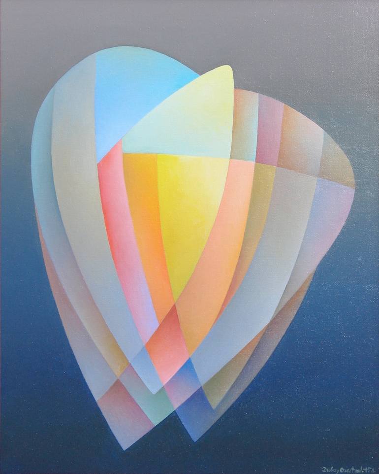 Melody of silence I. Painting by Orest Dubay | Saatchi Art