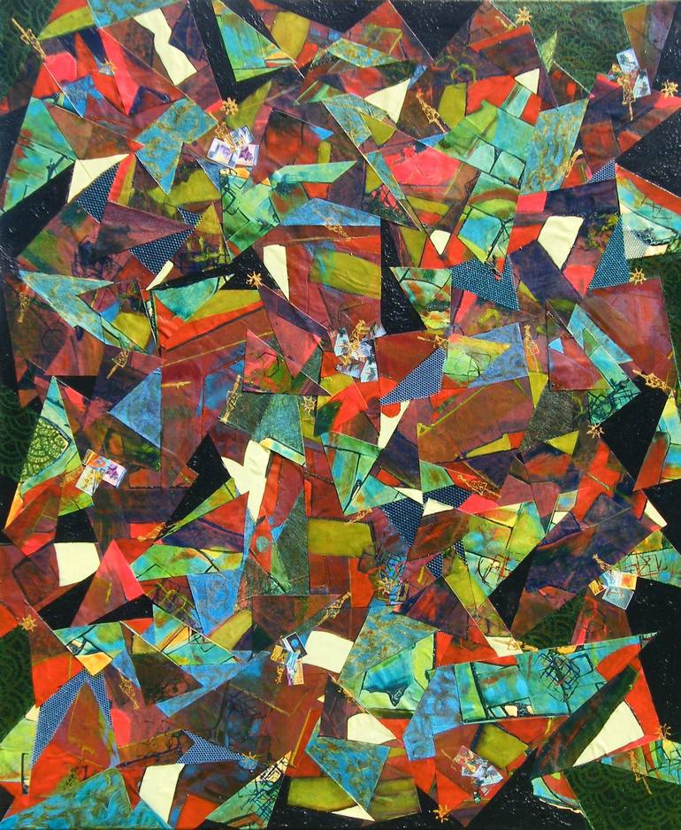 A Different Angle Collage by may jones | Saatchi Art