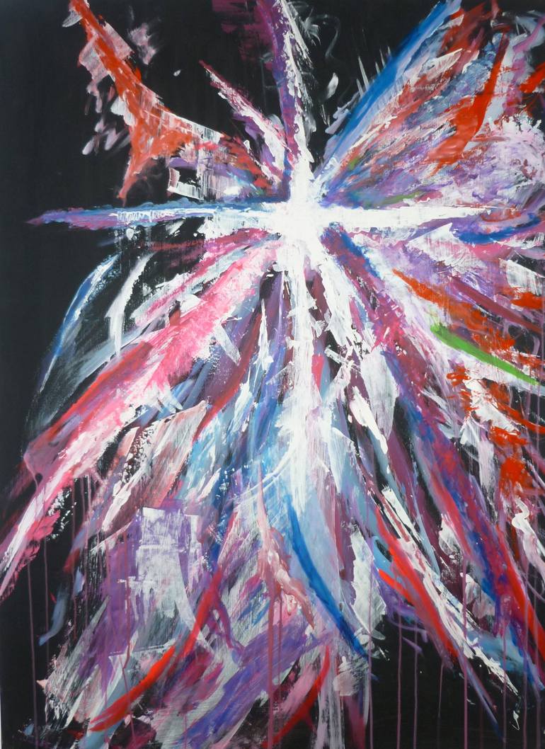 Movement of light Painting by Jade Sharp | Saatchi Art