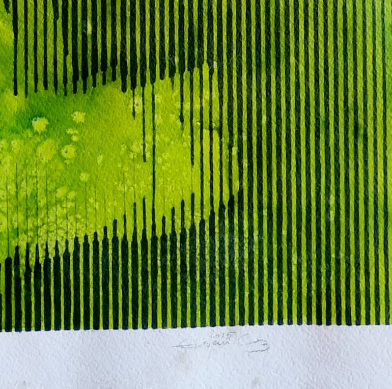 Green Painting by A G Ehsan | Saatchi Art