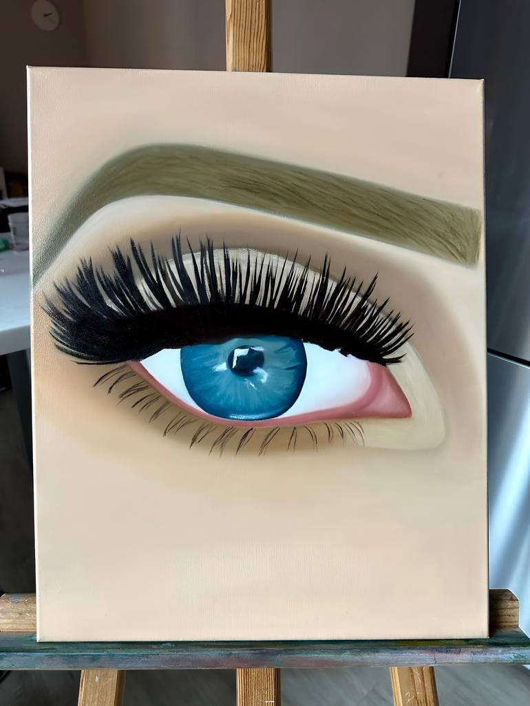 The Eye Painting by Alina Timoshenko | Saatchi Art