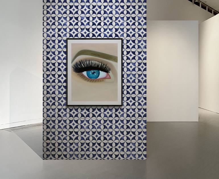 The Eye Painting by Alina Timoshenko | Saatchi Art