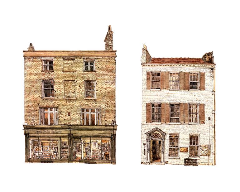 Jean Pain & Solicitors Drawing by Paul Margiotta | Saatchi Art