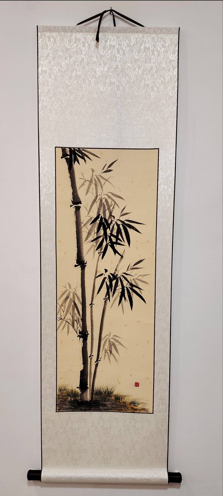 The Integrity — Bamboo, Chinese Ink Painting on Rice Paper Painting by ...