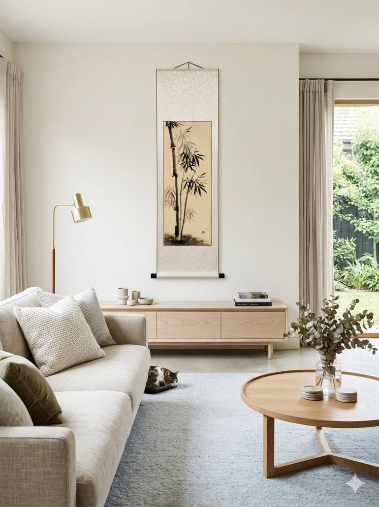 The Integrity — Bamboo, Chinese Ink Painting on Rice Paper Painting by ...