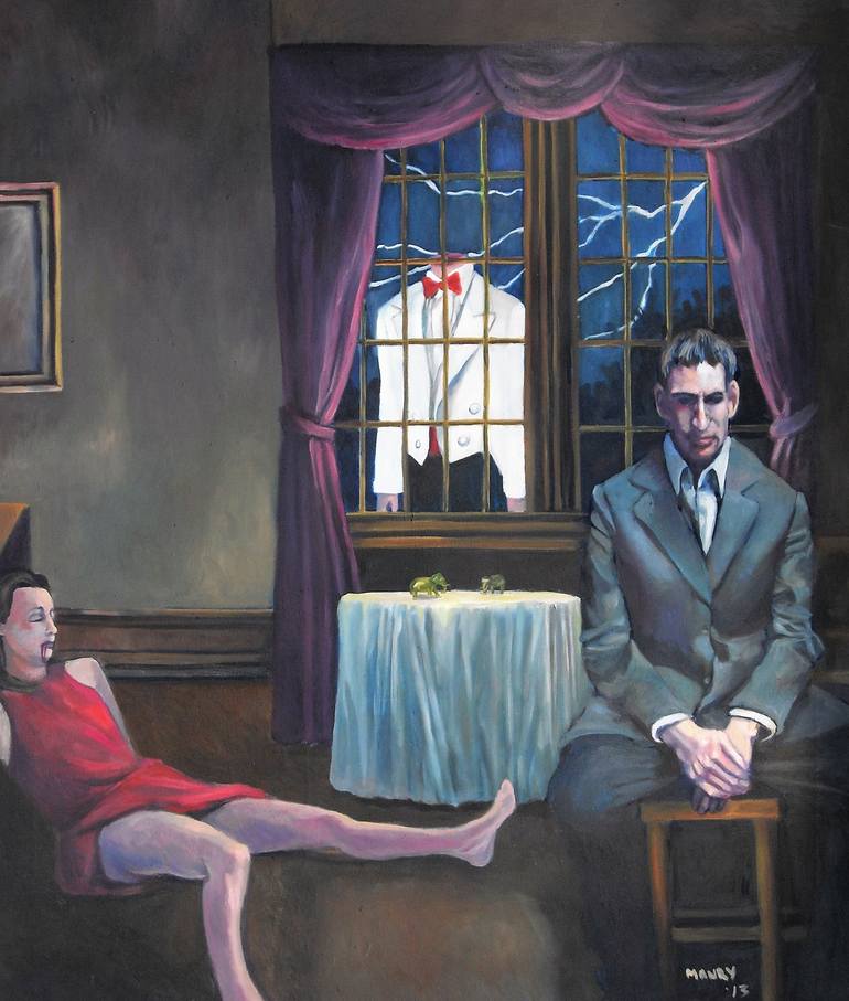 Blood and Thunder Painting by Douglas Manry | Saatchi Art