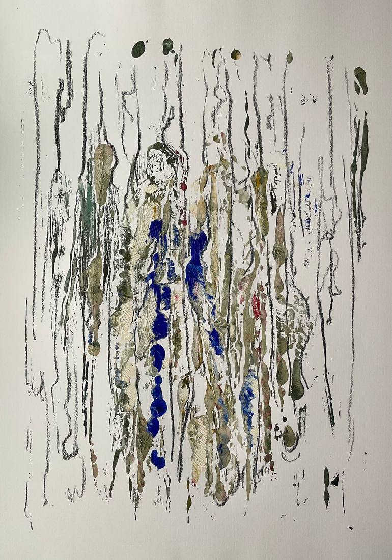 Behind the window Painting by Auke Mulder | Saatchi Art