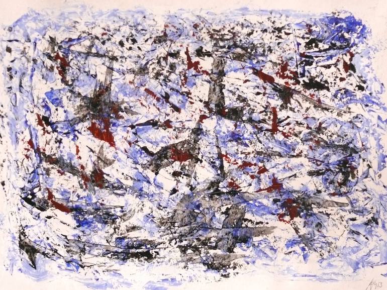 Lighthouse in stormy weather Painting by Auke Mulder | Saatchi Art