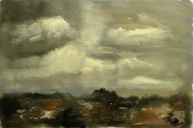 Nachtgesang (inspired by Schubert) Painting by Auke Mulder | Saatchi Art