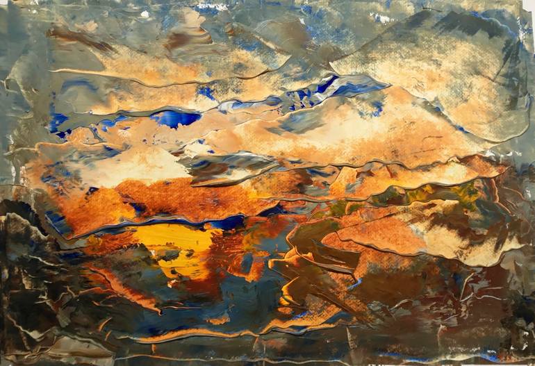 Land of hope Painting by Auke Mulder | Saatchi Art