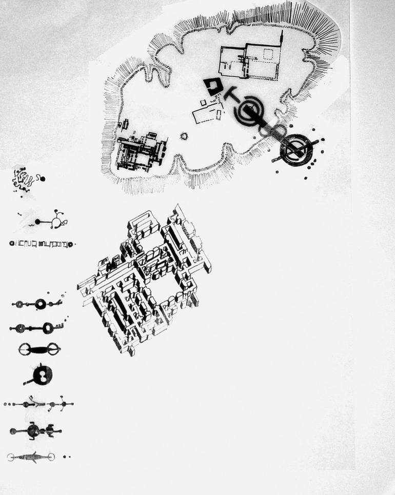 ANSEMIC CODES/ANEMIC TONES Drawing by Alexandra Cruse | Saatchi Art