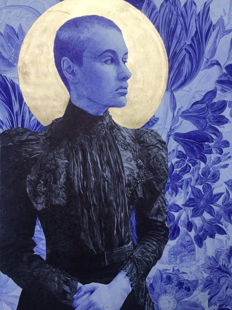 Lou . Drawing by Olivier Rensonnet | Saatchi Art