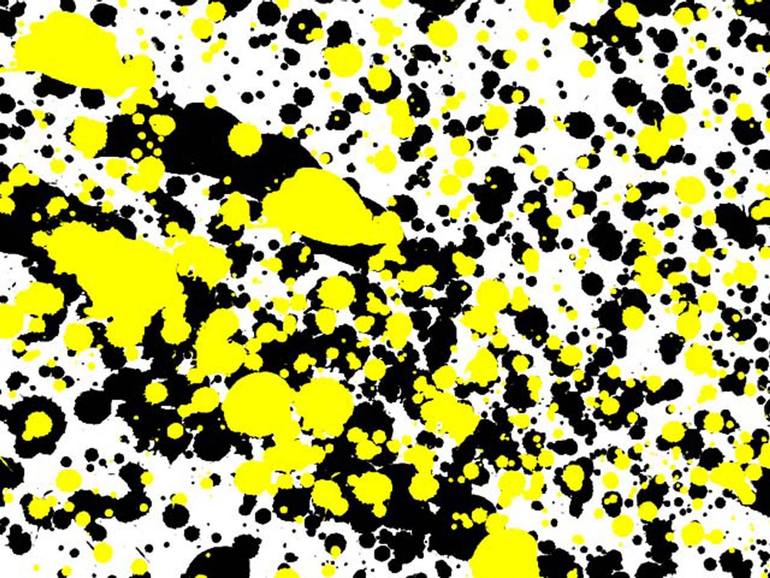 Space rain Painting by mathew rudd | Saatchi Art