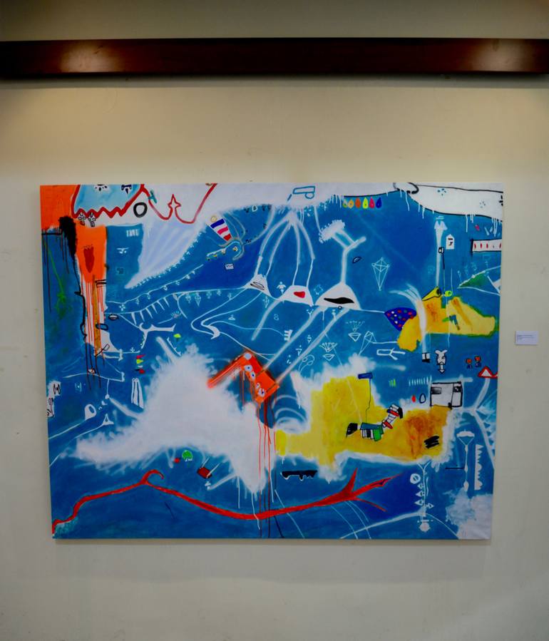 Pacific is something the sea also wants for himself Painting by ...