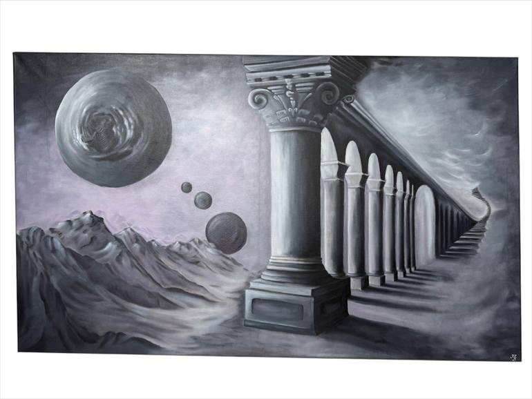 Two Worlds — A Passage Between Realities Painting by Iuliia Faliushina ...