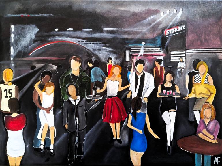 No Control Painting by Alfred Fox | Saatchi Art Italy