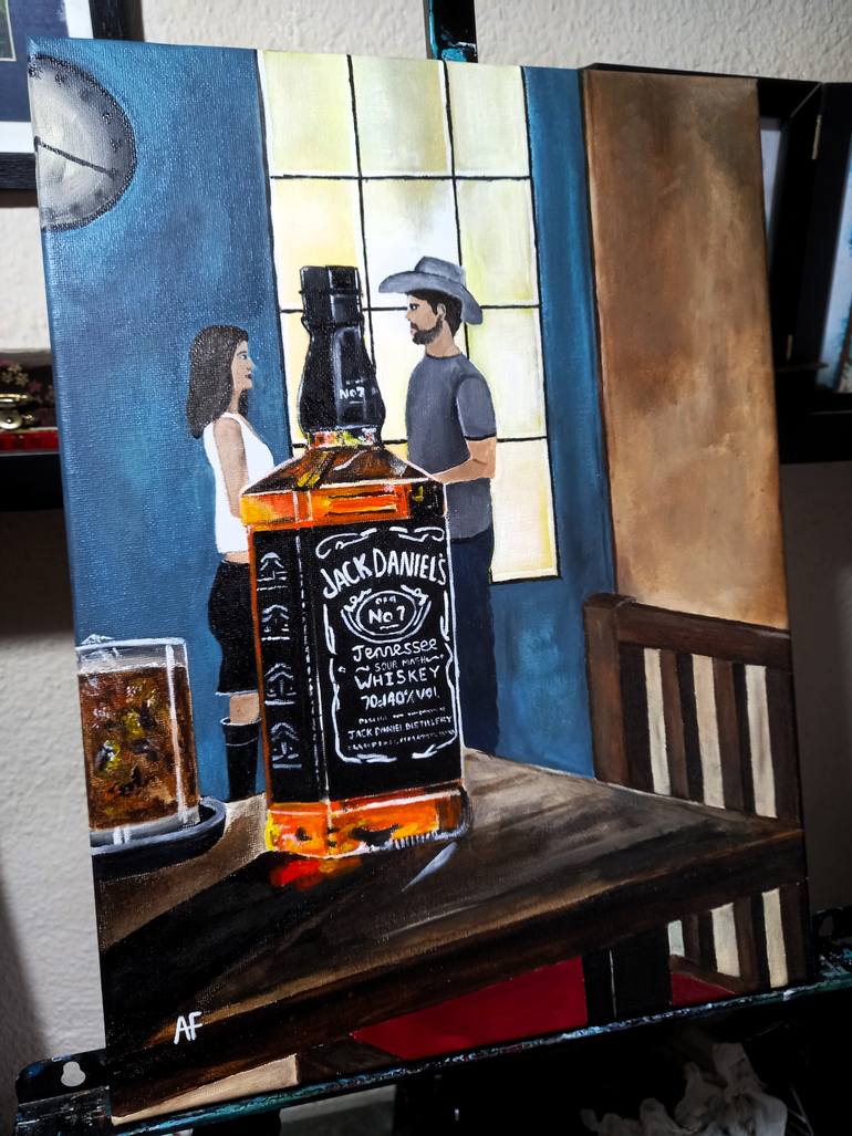 Choosing Texas Painting by Alfred Fox | Saatchi Art
