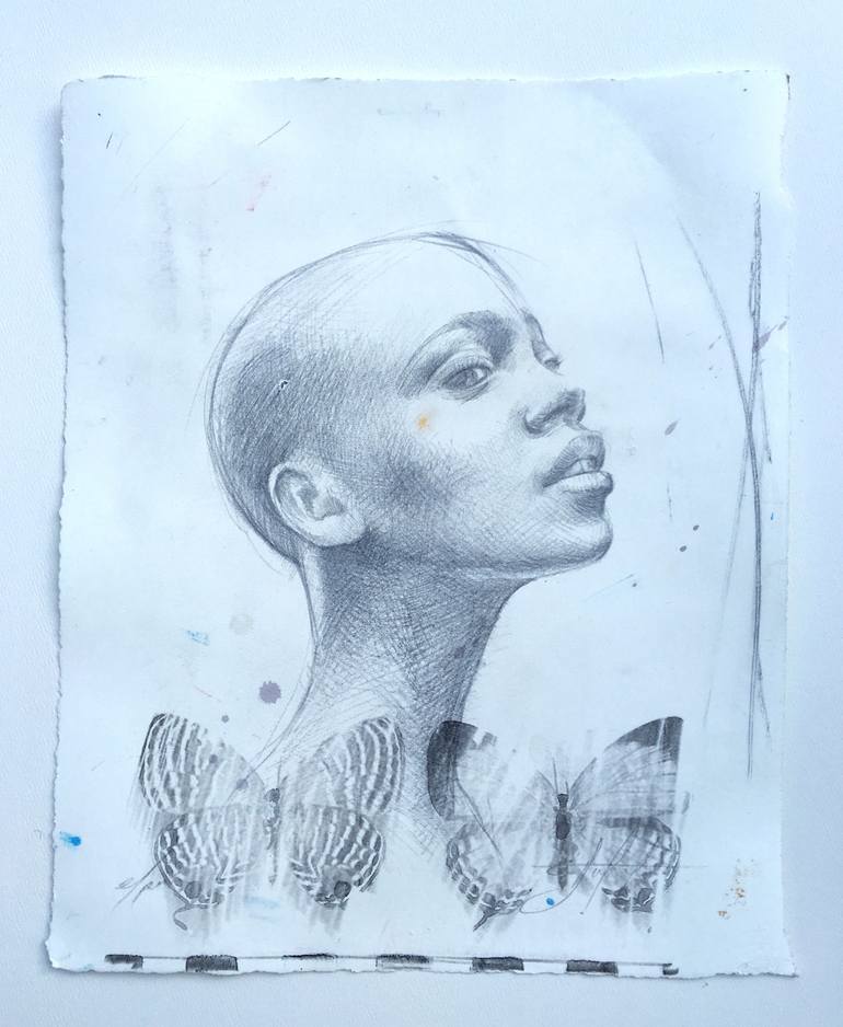 Epis study Drawing by Carl White | Saatchi Art
