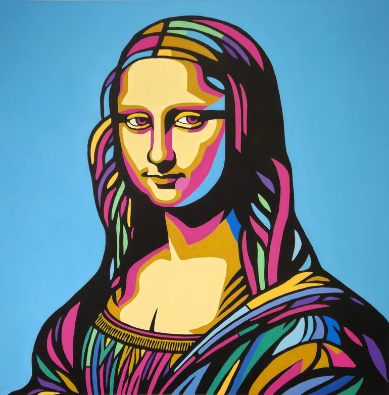 decrypt /A MonaLisa.enc Painting by Javier Milan | Saatchi Art