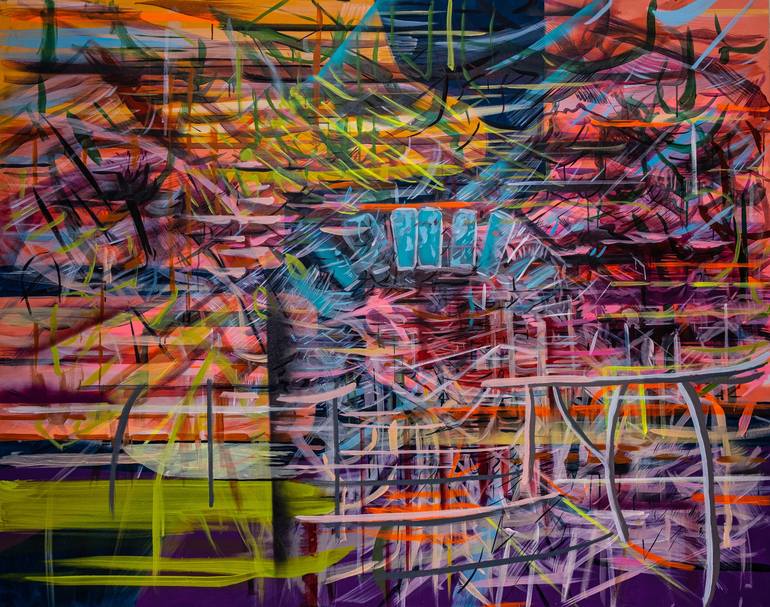 The Threshold Painting by Görkem Dikel | Saatchi Art