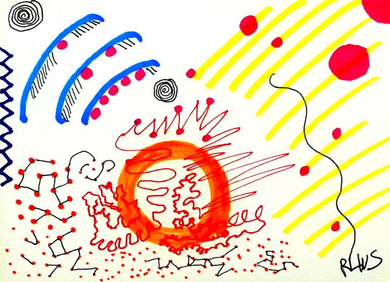 Clergymen of Chaos Drawing by Robin Louise Wilder Senseney | Saatchi Art