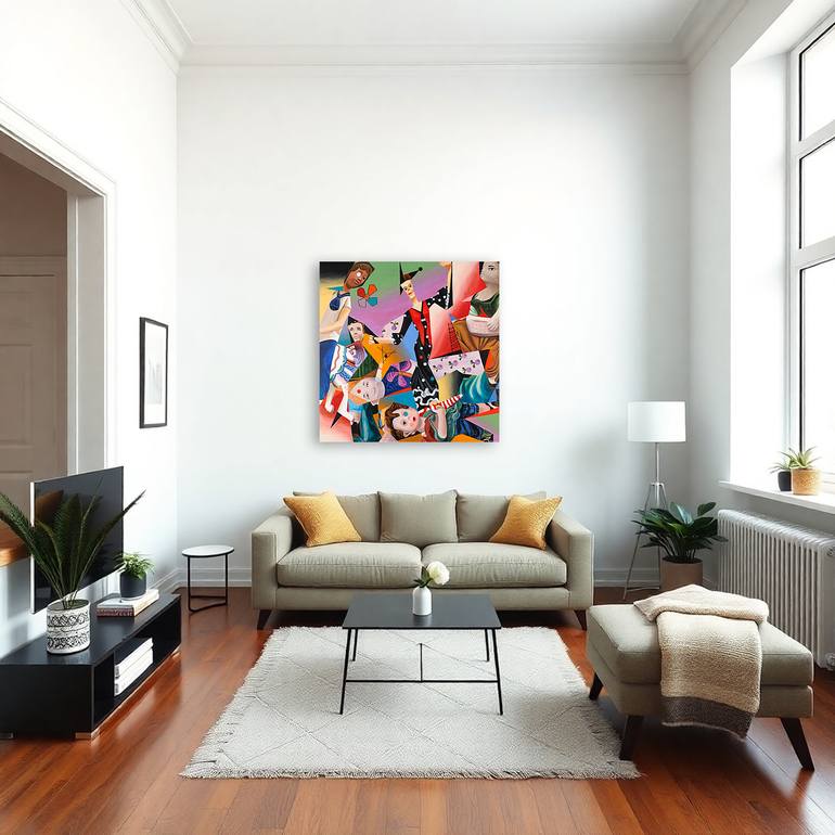 Broken Figurines Painting by Darwin Stead | Saatchi Art