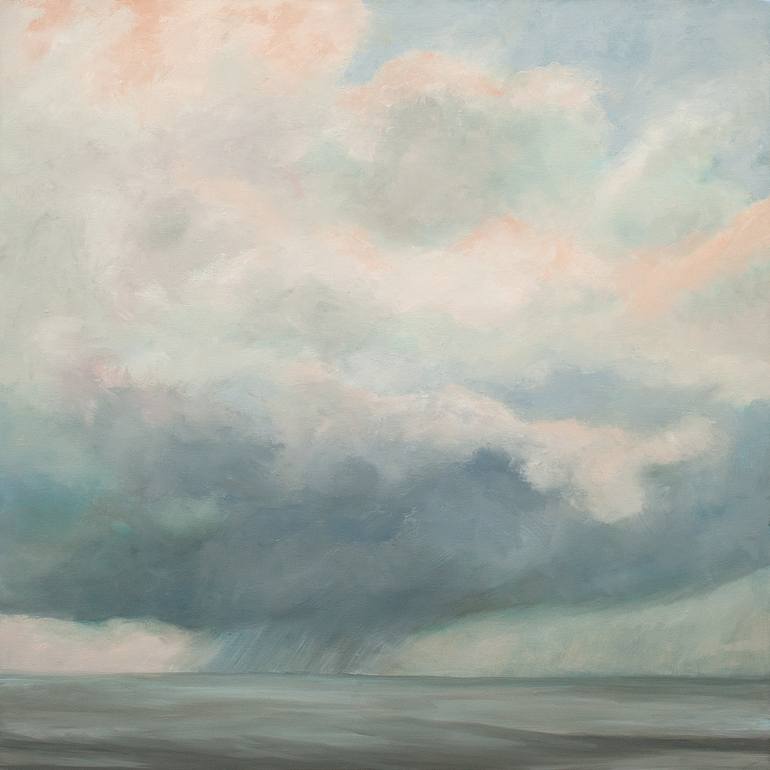 Stormscape Painting by Janet Fons | Saatchi Art