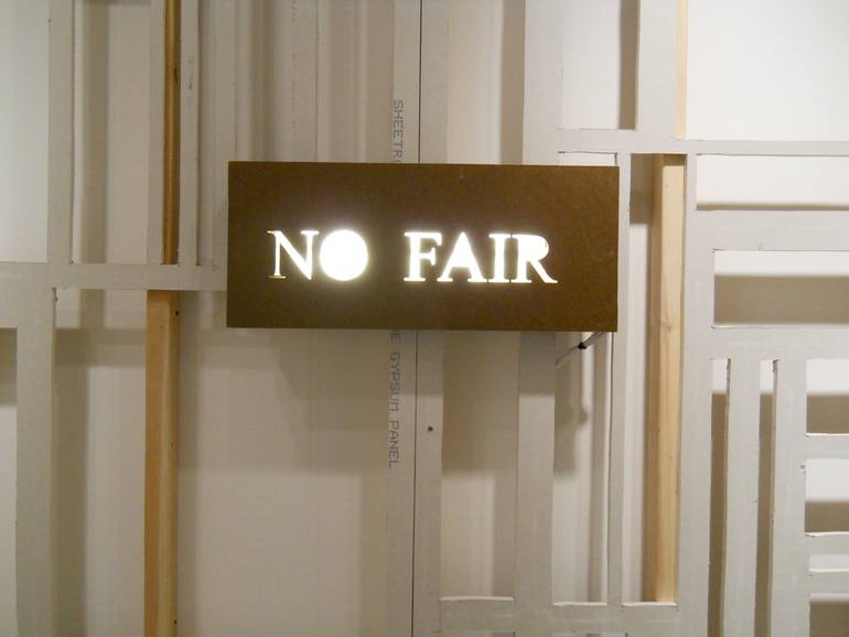 NO FAIR Collage by Molly Shea | Saatchi Art