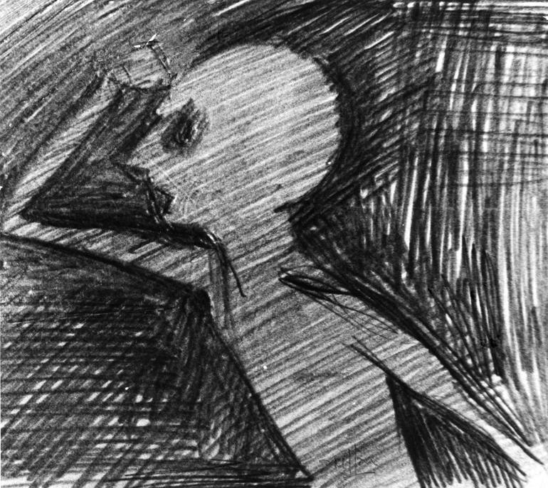 seeker Drawing by Ambrose Avellano | Saatchi Art