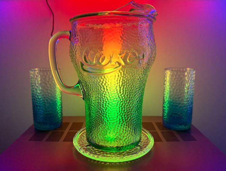 Amazing Technicolor Dream Coke Sculpture by Andrew Trezek | Saatchi Art