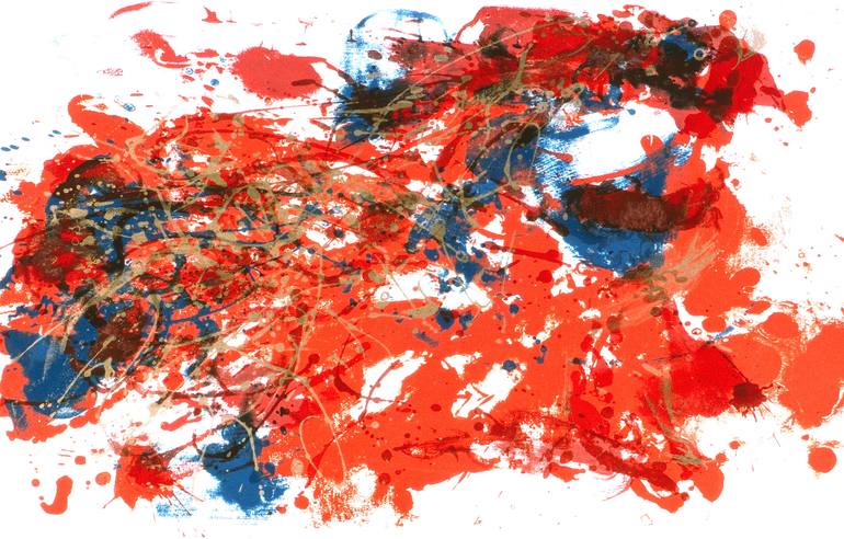 Firebird Ⅰ Printmaking by Hiroko Imada | Saatchi Art