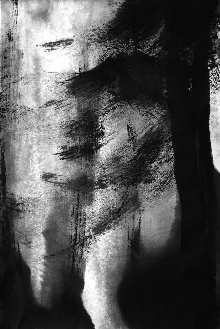 Into the Woods Ⅴ Drawing by Hiroko Imada | Saatchi Art