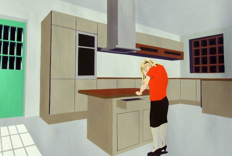 Kitchen Painting by Paul Digby | Saatchi Art