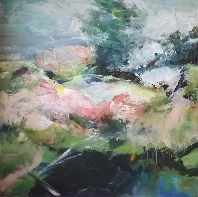 Leavings III Painting by Beverley Anderson | Saatchi Art