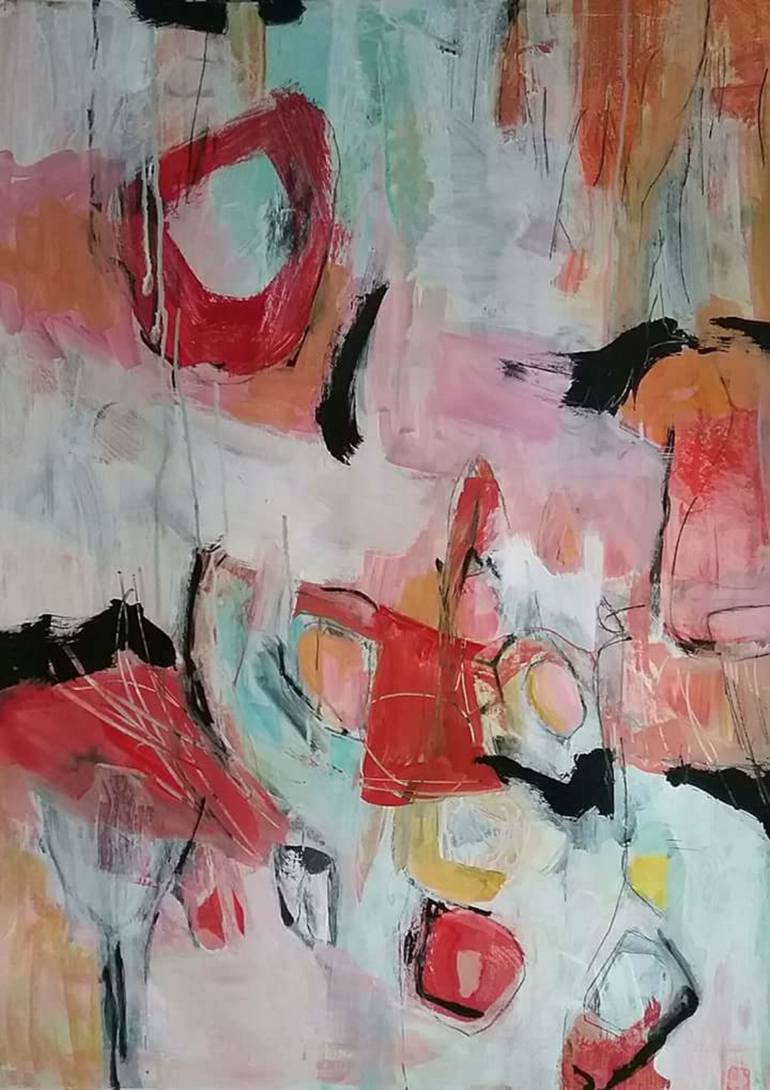 Coming to Terms Painting by Beverley Anderson | Saatchi Art