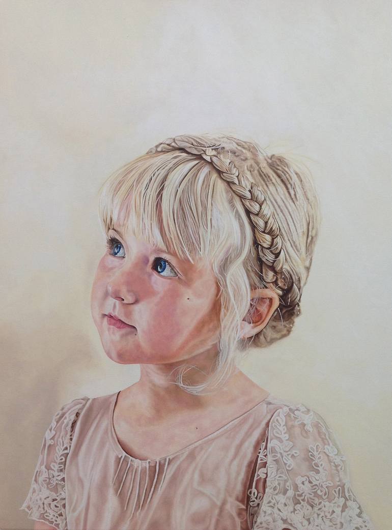 'Hettie' Painting by Jonathan Sparrow | Saatchi Art