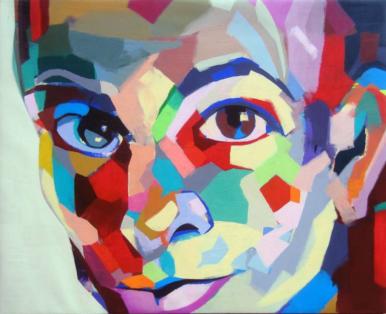 Tanto brete por el arete (SOLD) Painting by Raiber González Hechavarría ...