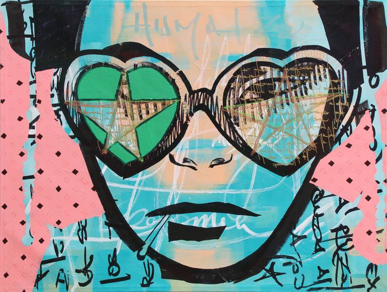 Human Z Painting by Raiber González Hechavarría | Saatchi Art