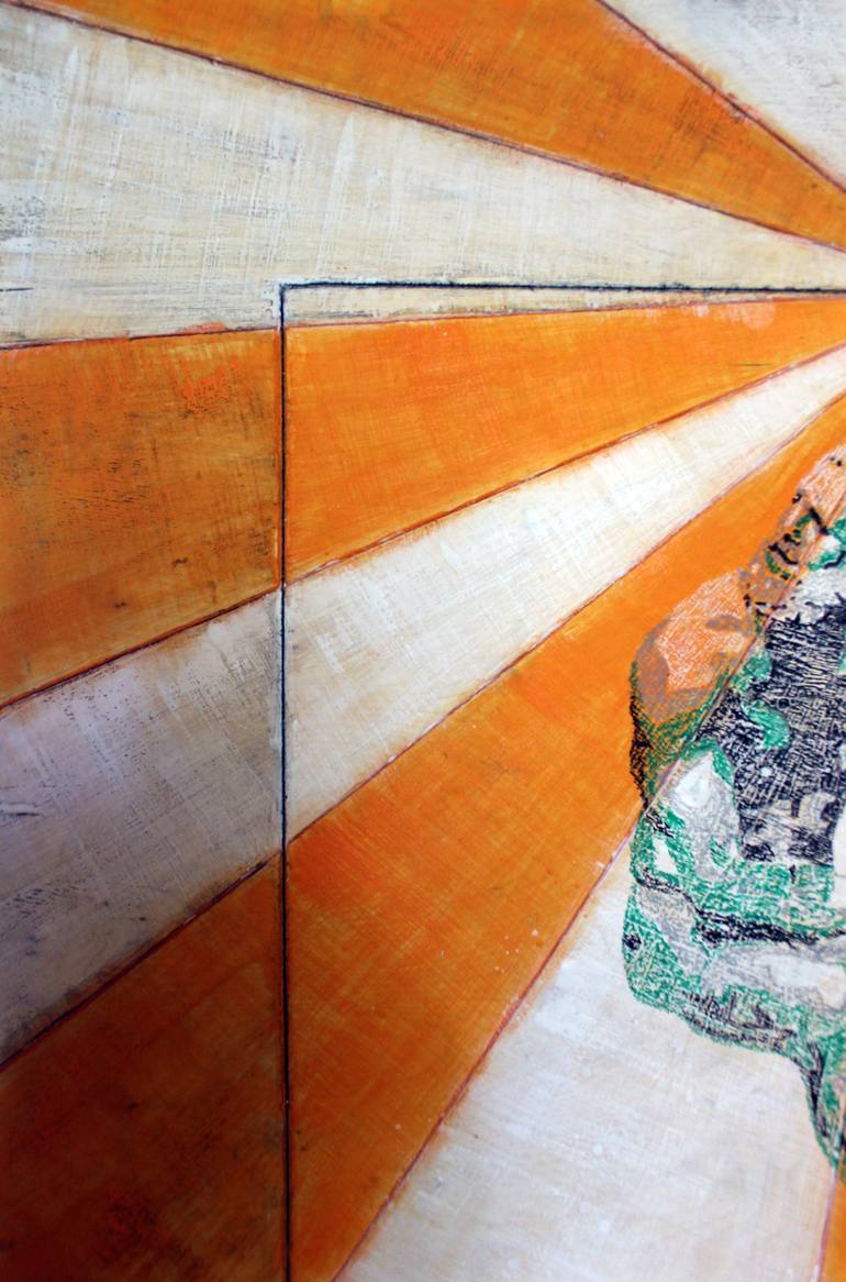 PUGILE A RIPOSO Painting by Andrea de Ranieri | Saatchi Art