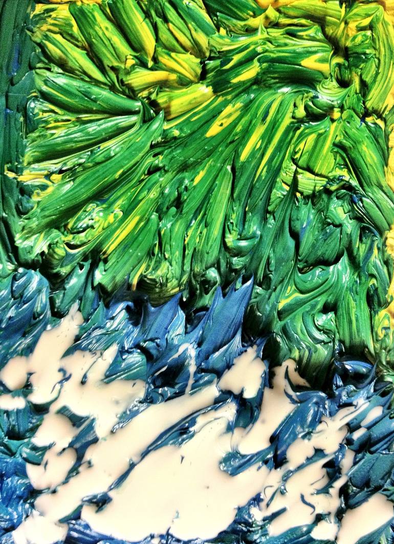 2012-11 (tsunami) Painting by Mark Rivers | Saatchi Art