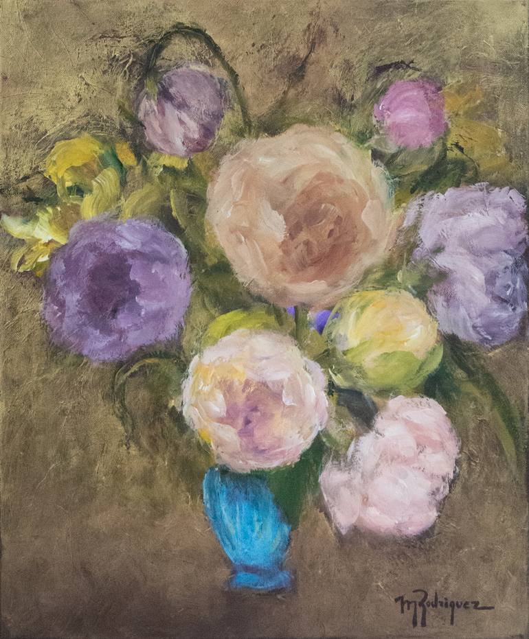Caress Painting by Maria Isabel Rodriguez | Saatchi Art