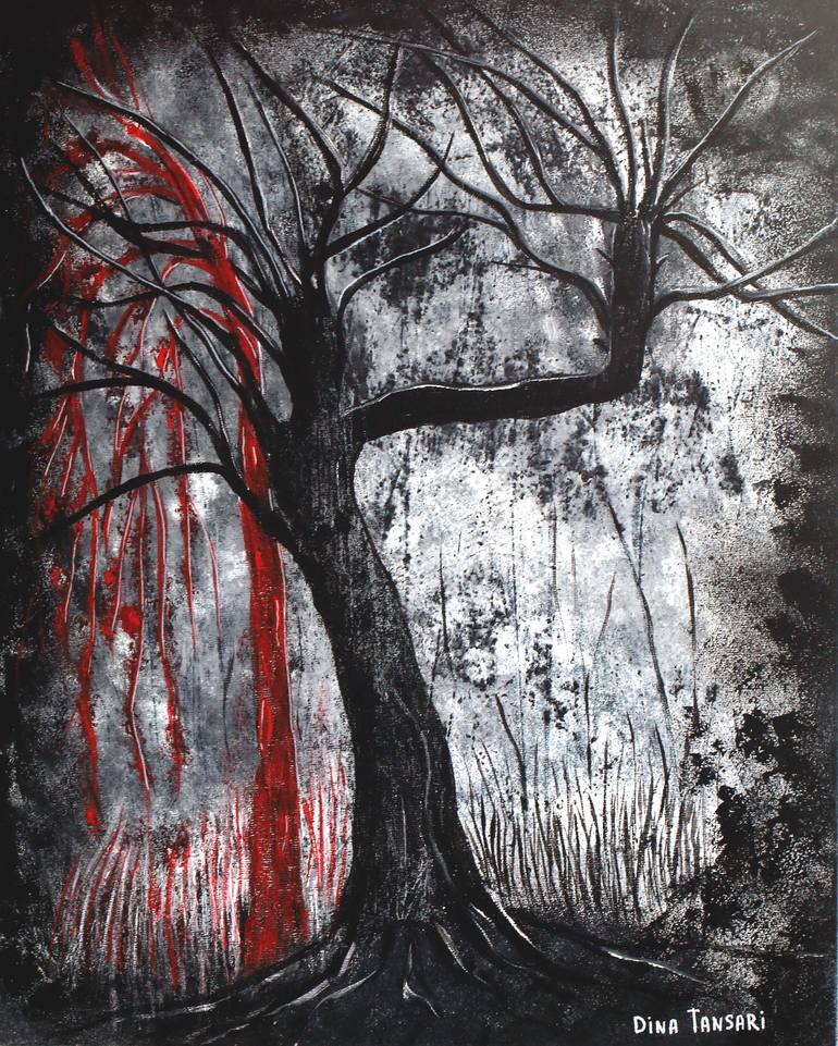 Antonida’s Fear Painting by Dinara Smailova | Saatchi Art United Kingdom