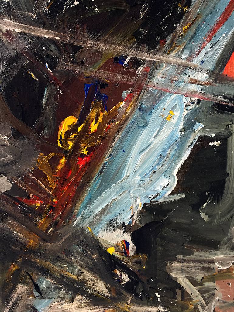 Achilles Painting by Rudolf Kinsky | Saatchi Art