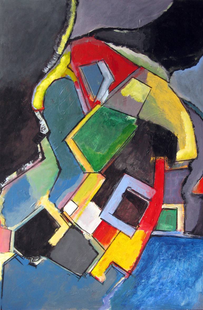 Riviera Painting by Rudolf Kinsky | Saatchi Art